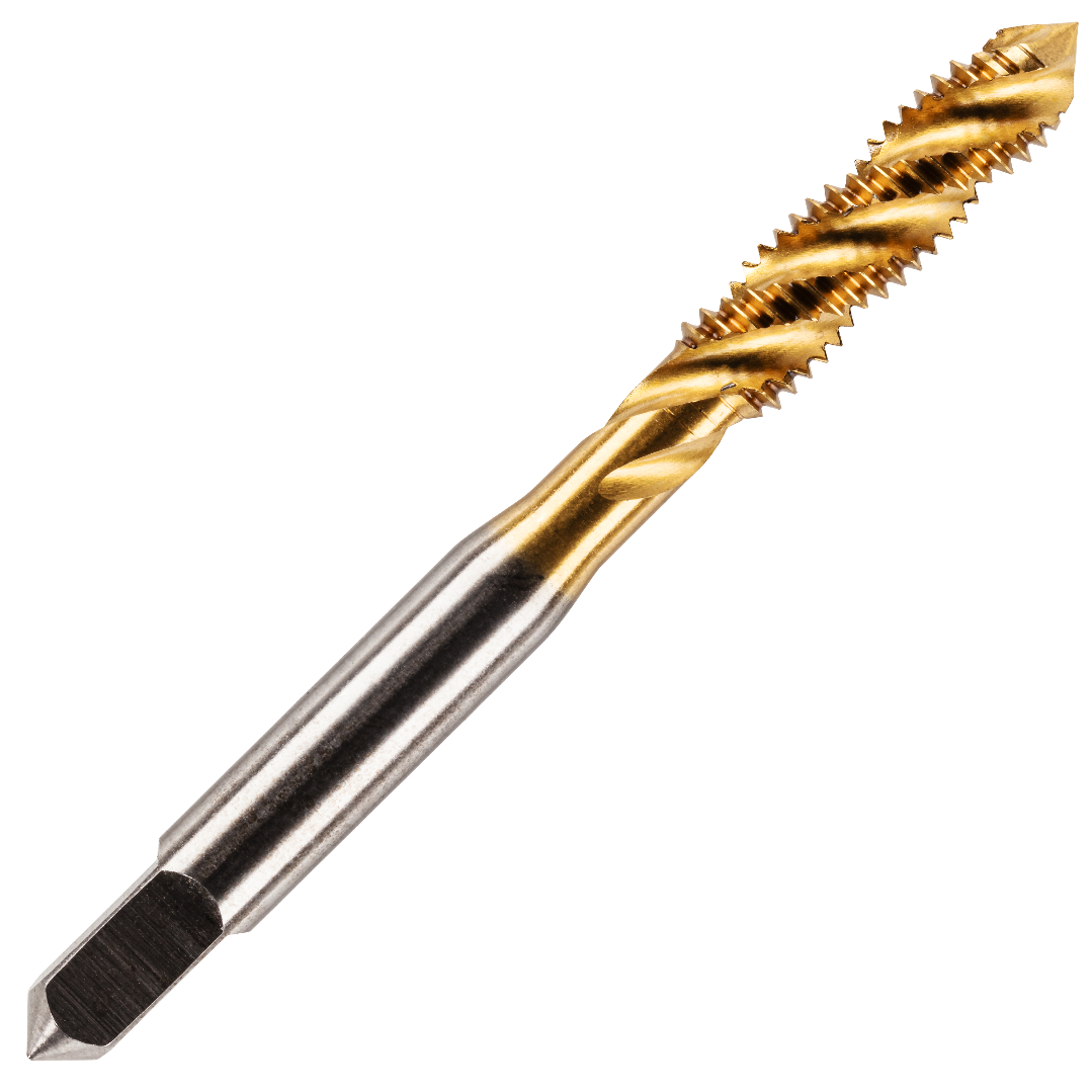 Cobalt Spiral Flute Taps – Durable & Titanium Coated – Rennie Tool Company