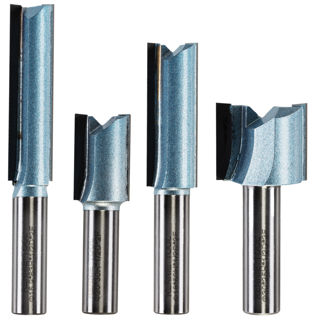 High-Quality 1/2" TCT Router Bits for Precise Cutting
