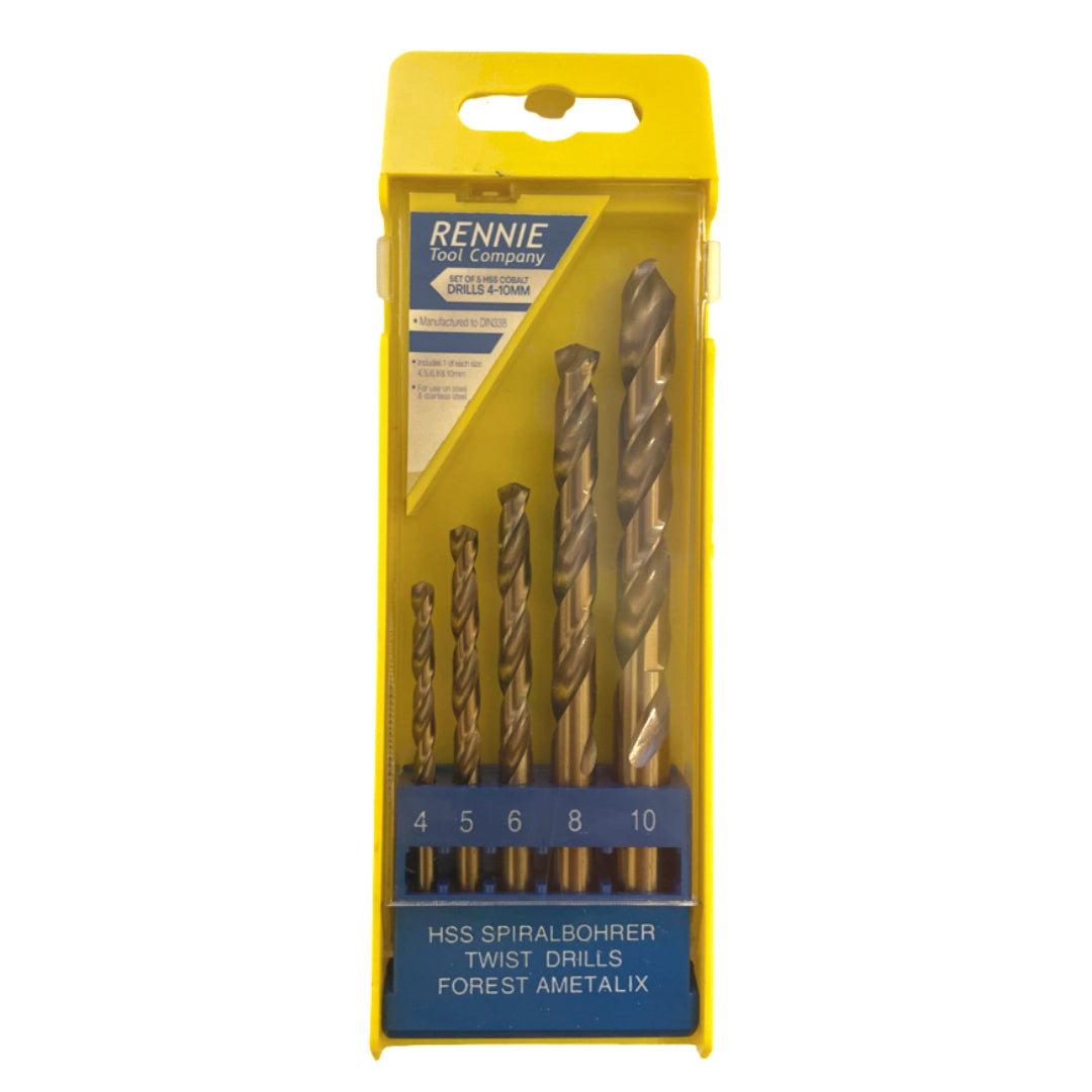 Cobalt Drill Bit Sets | Products | Rennie Tool Company